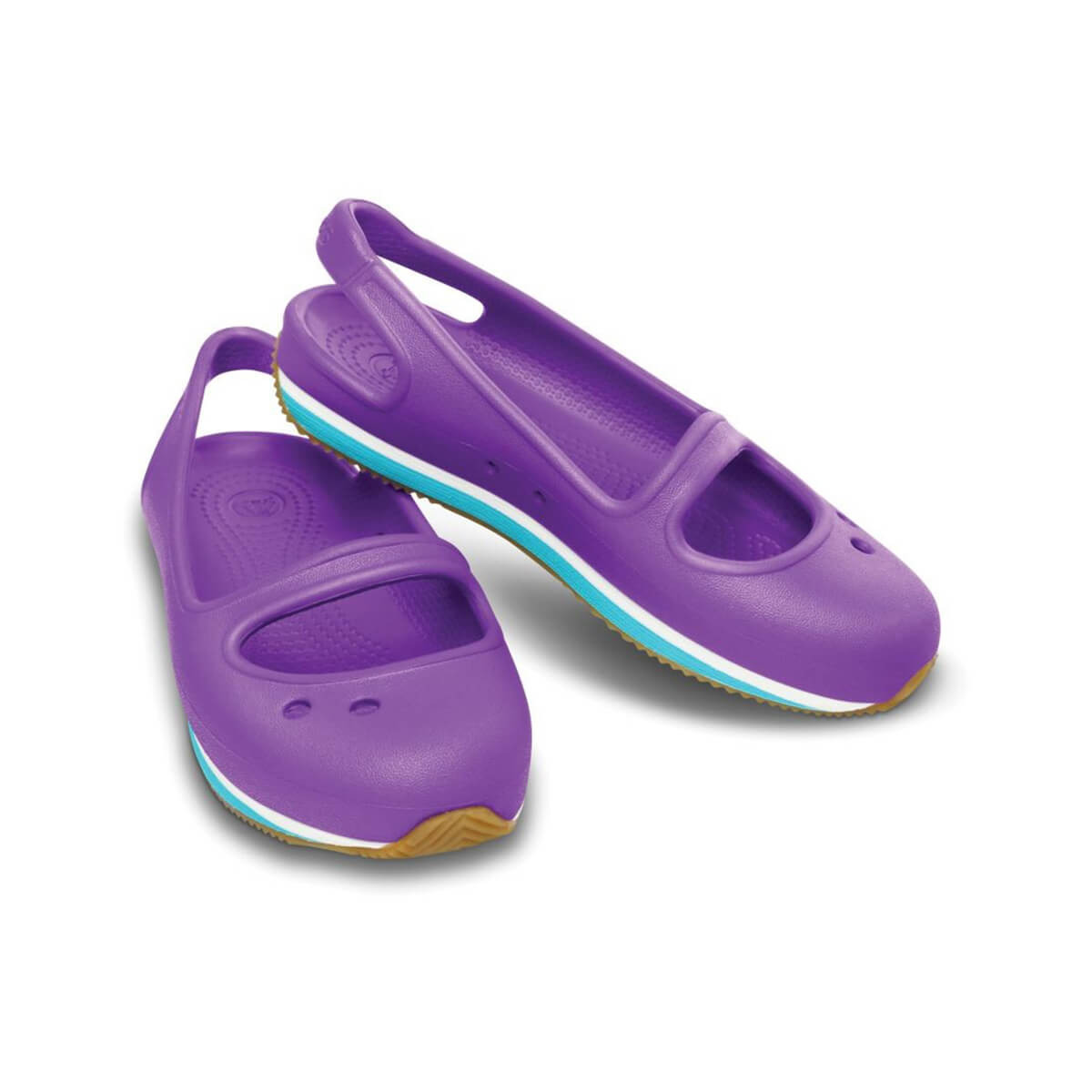 Crocs RETRO MARY JANE Mor Kız Çocuk Sandalet 100528400 | Flo
