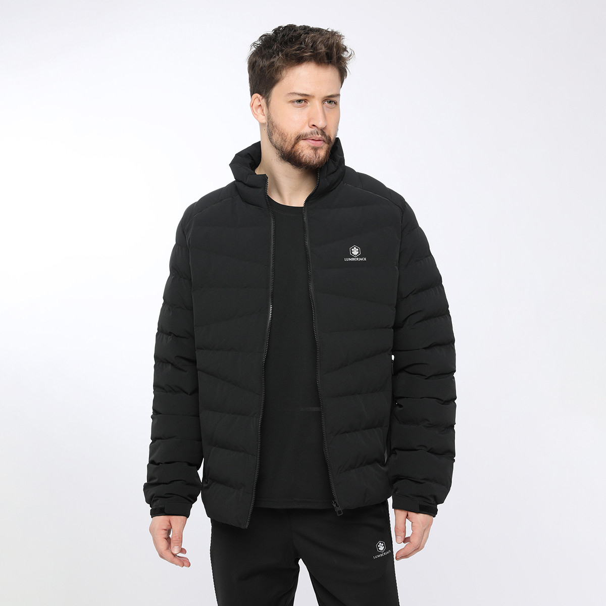 Lumberjack MARCEL COAT Siyah Erkek Kısa Kaban 100565317 | lumberjack