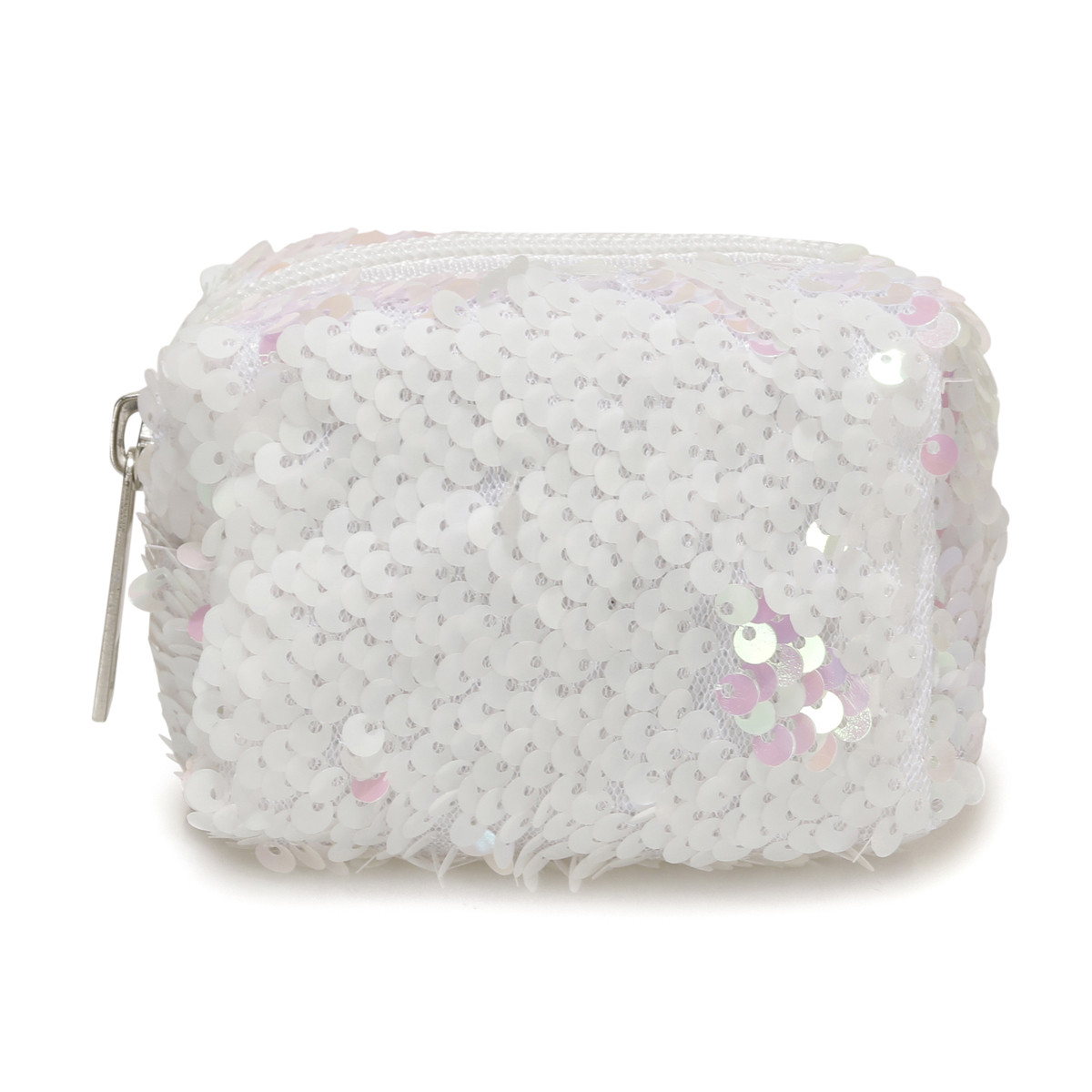 Flo - CARTER 1FX BEYAZ PEMBE MUL Kadın Bozuk Para Cüzdanı