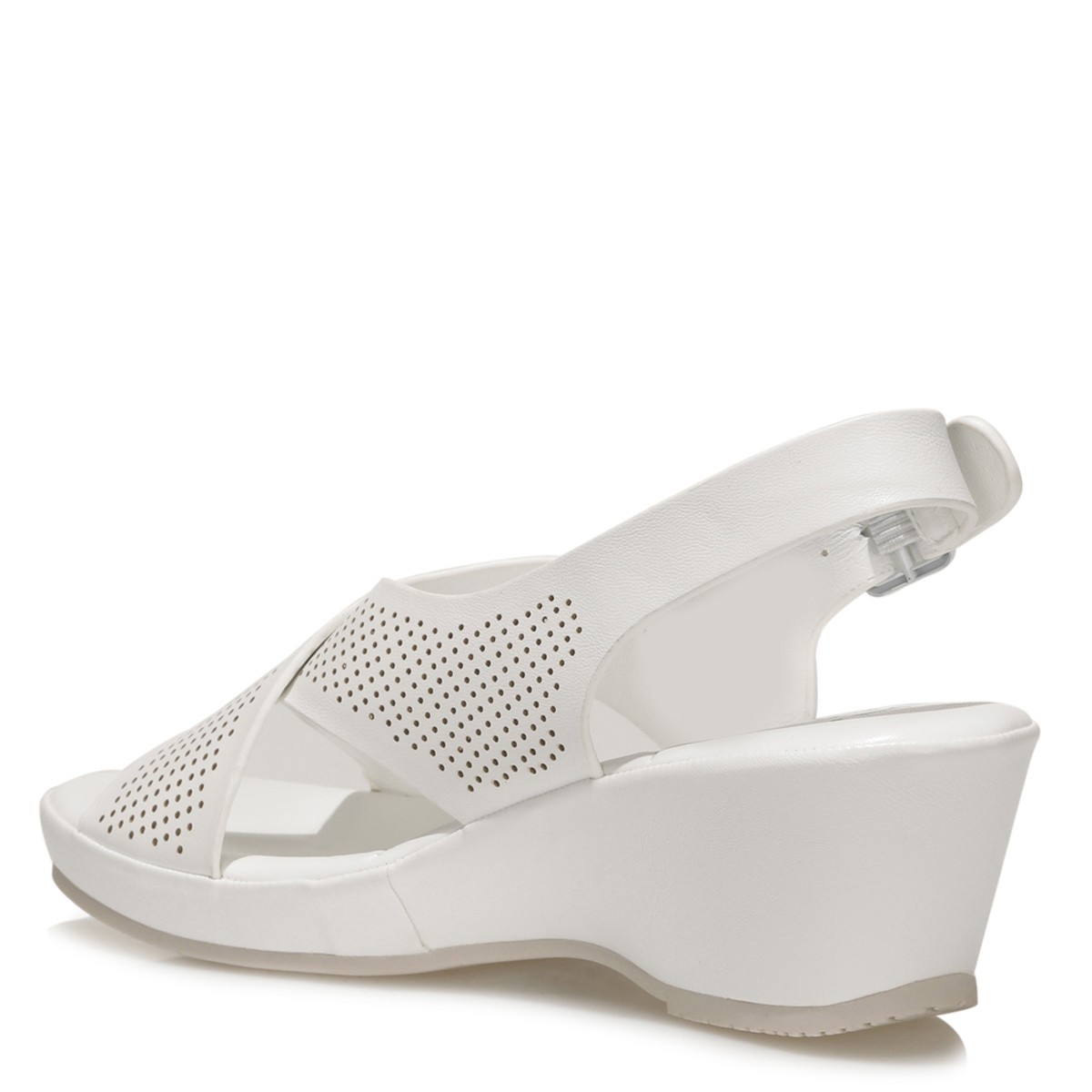 Flo - INCI CALVISANO 1FX BEYAZ Kadın Comfort Sandalet