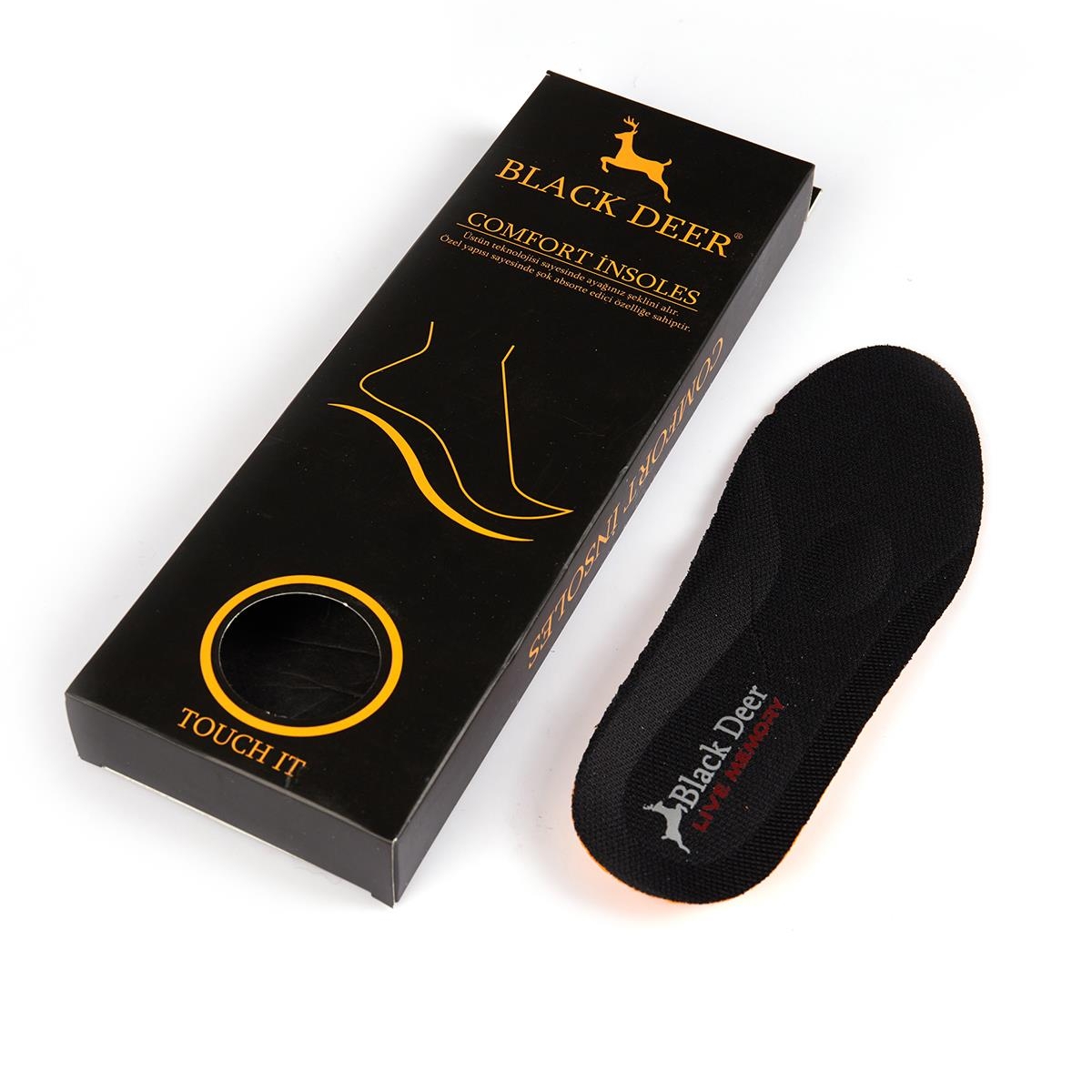 Flo - Hyper Boost Technology Memory Live Siyah Ortopedik Ayakkabı İç ...