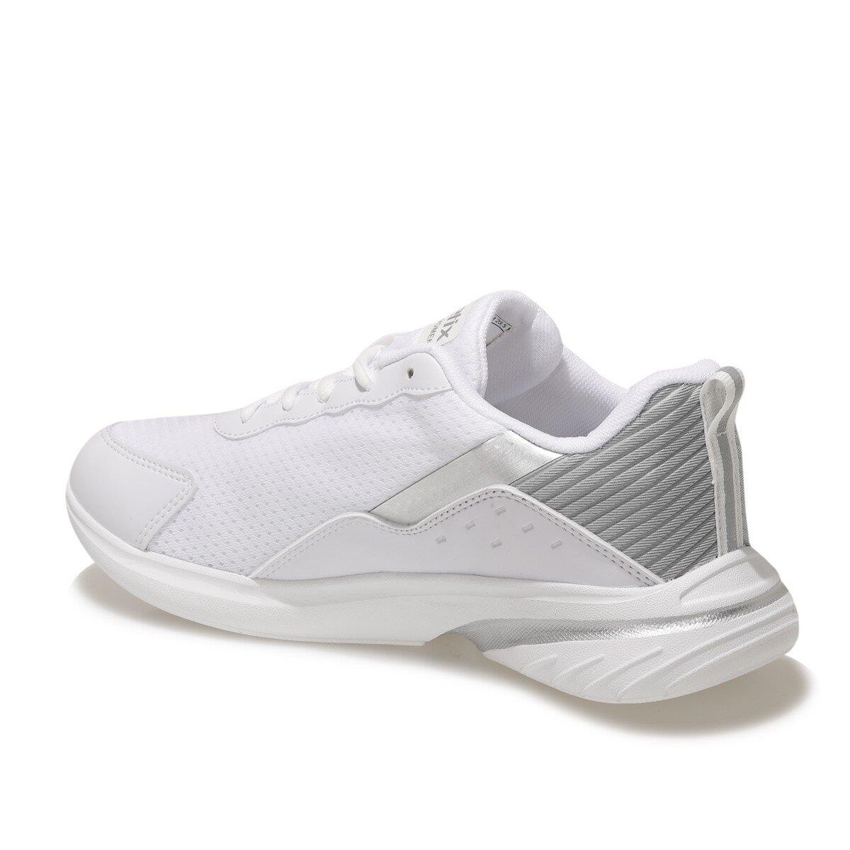 Flo - KİNETİX Kadın Beyaz Gümüş Fileli Yazlık Sneaker Spor Yürüyüş ...