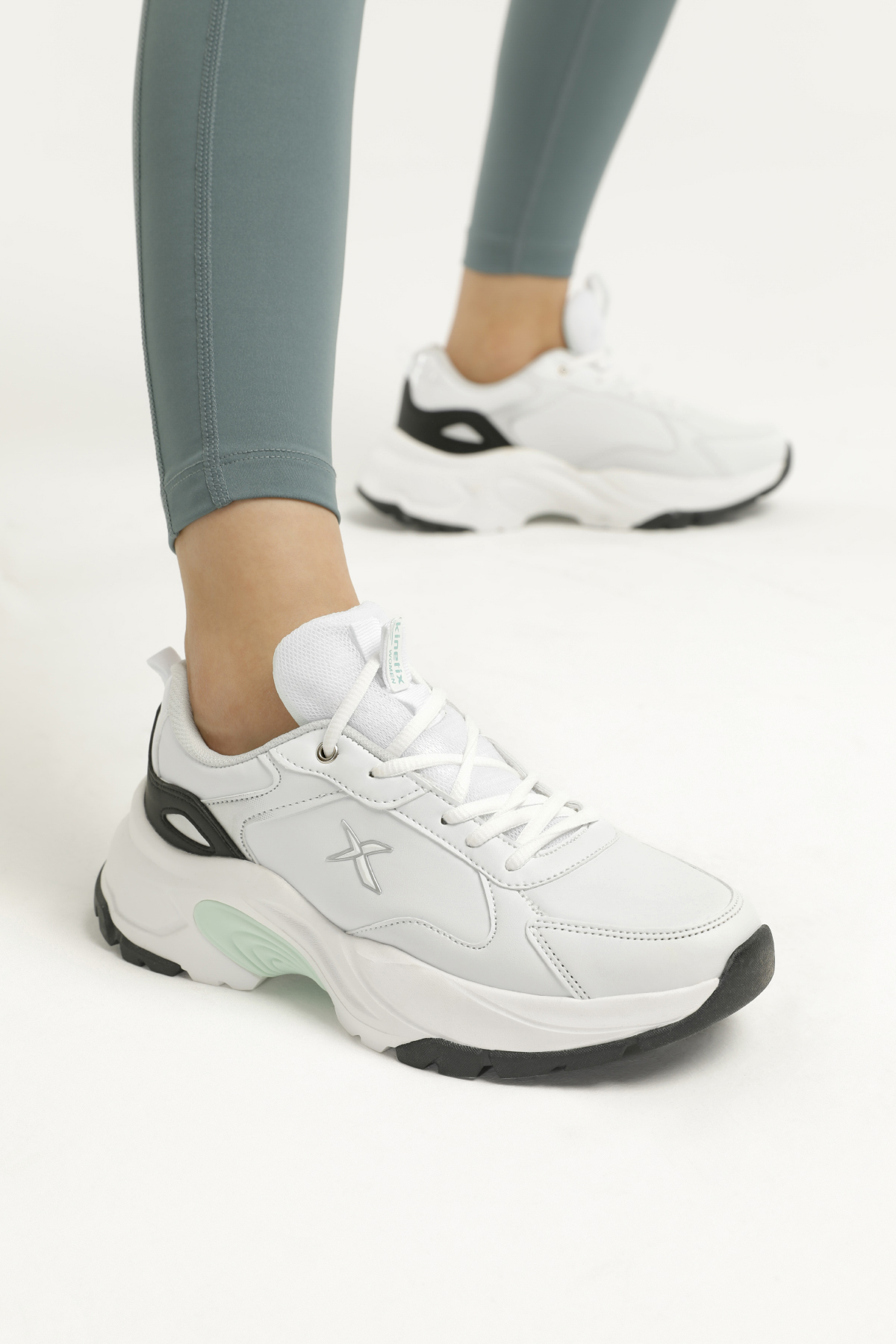 Kinetix VALERIA PU W 2PR WHITE Woman 001 101162906 | Flo