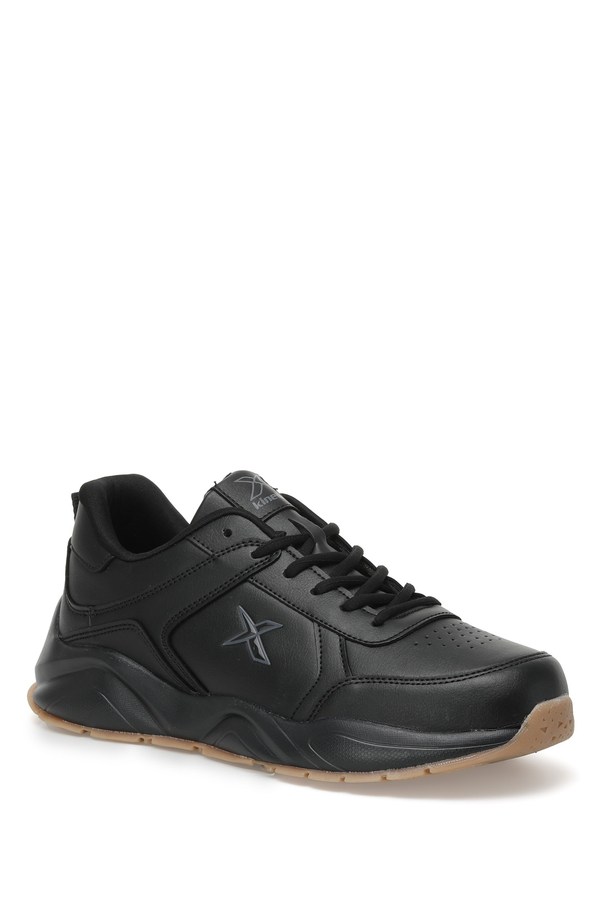 Kinetix Bran Pu 2Pr Black Man Sneaker 101163067 | Flo