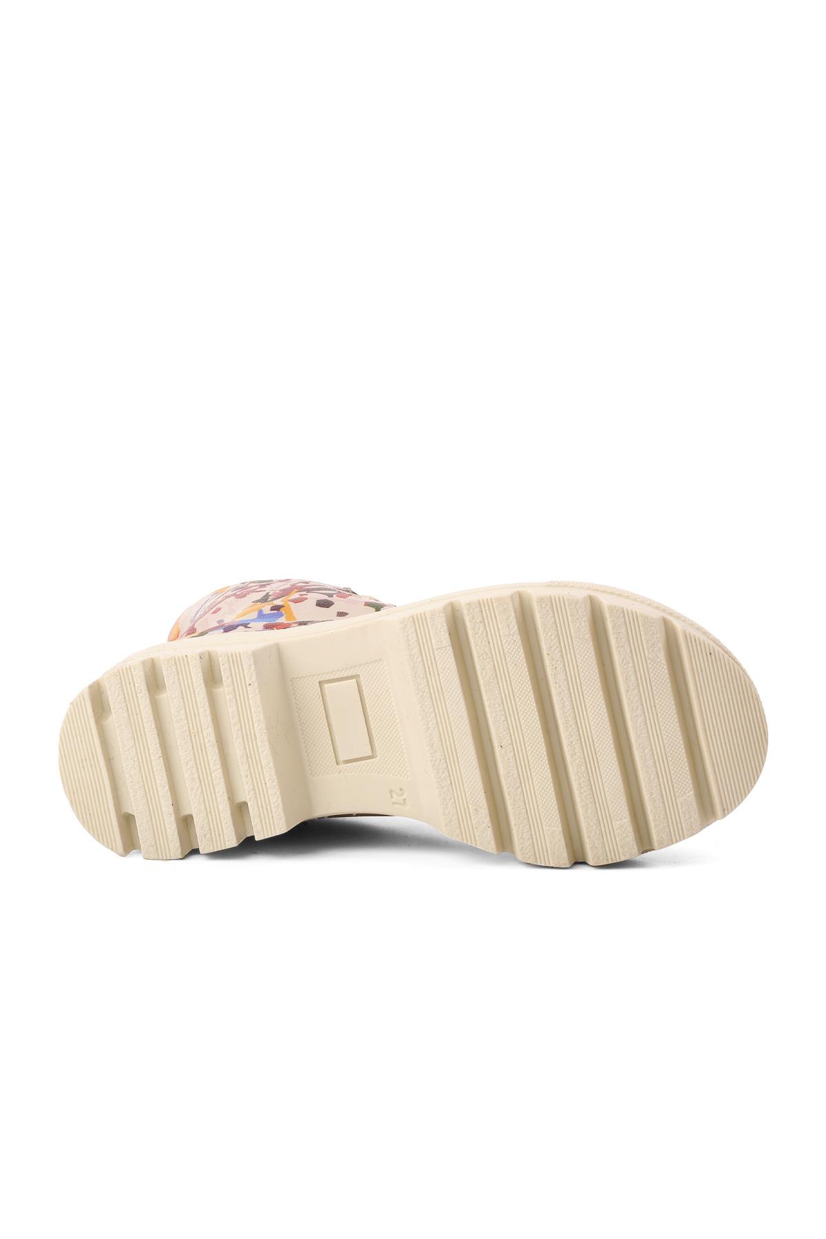 A Spor Aspor Arz 2301001-P Bej İçi Kürklü Fermuarlı Çocuk Bot 200816016 ...