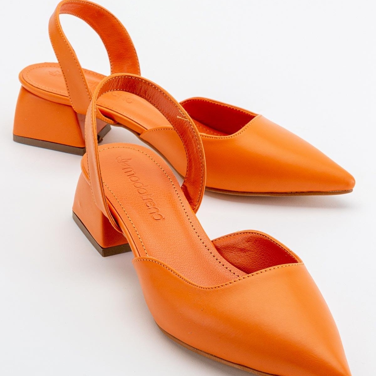 Kadın Topuklu Sandalet ORANJ CİLT Fiyatları | Flo