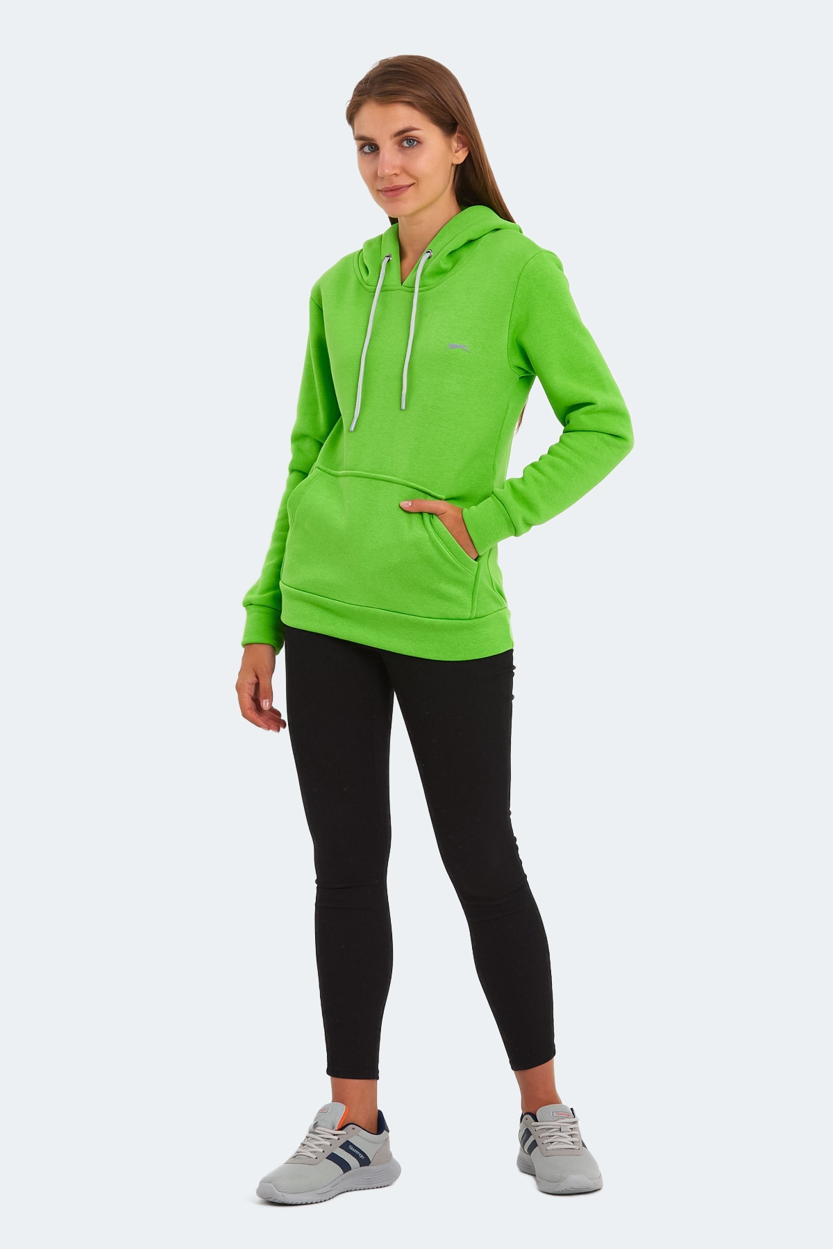Slazenger KESHIAN Kadın Sweatshirt Yeşil 200969048 | Flo