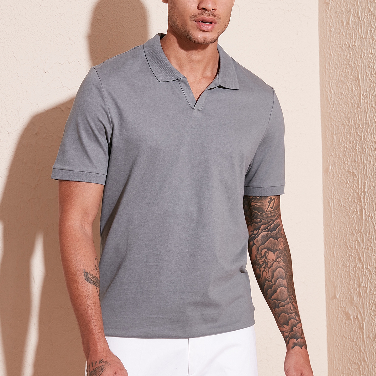 Erkek Polo T Shirt 5902141 AÇIK HAKİ Fiyatları | Flo