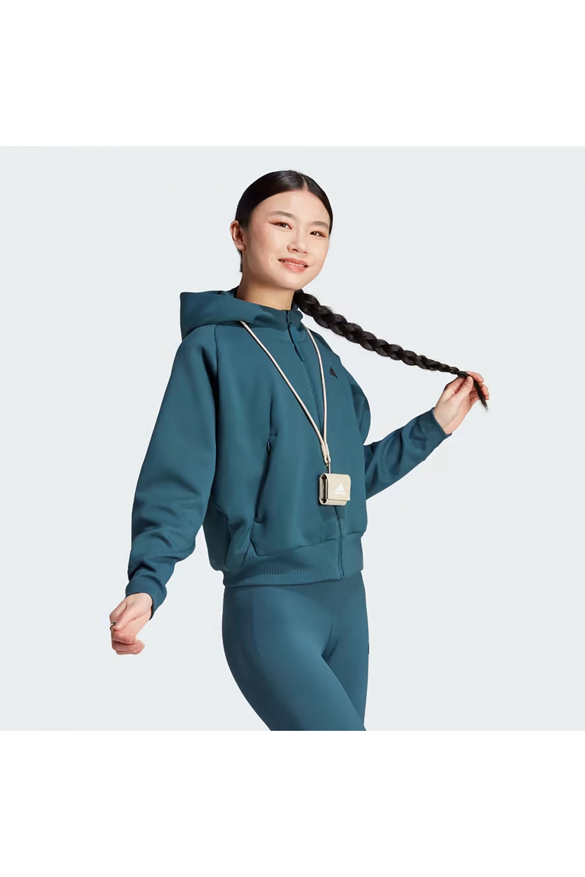 adidas Kadın Günlük Kapşonlu Mont W Z.N.E. Fz In5129 200989060 | Flo