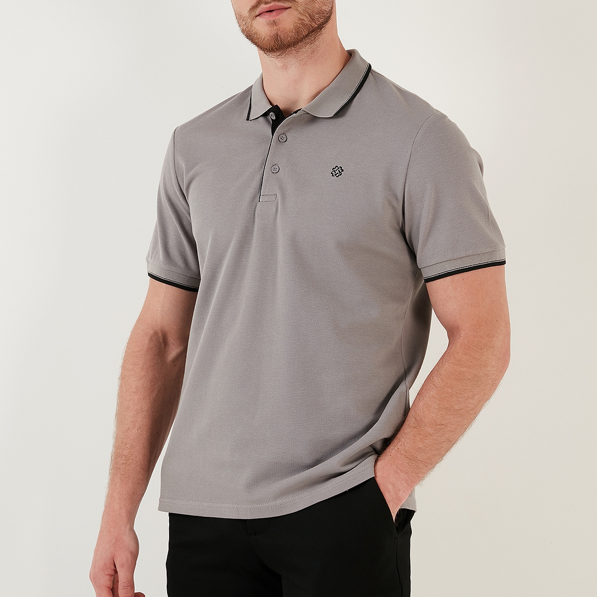 Erkek Polo Yaka T Shirt 5902118 TAŞ Fiyatları | Flo