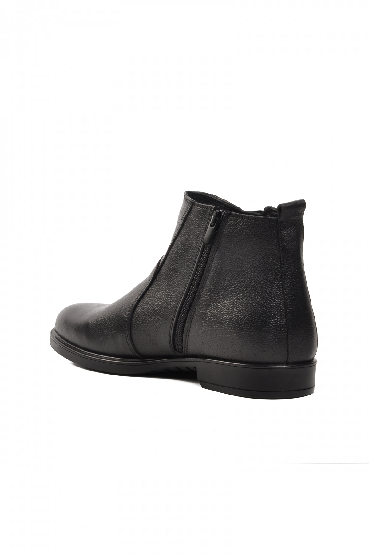 Ayakmod 3602 Siyah Hakiki Deri İçi Kürklü Erkek Bot 201000227 | Flo