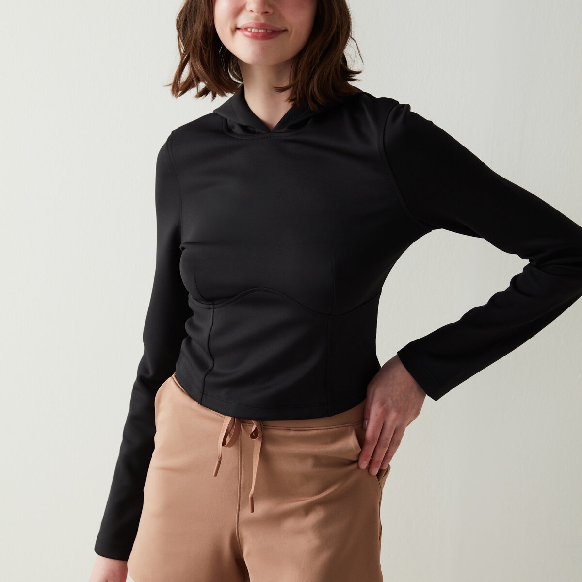 Penti Side Split Şort 201001238 | Flo