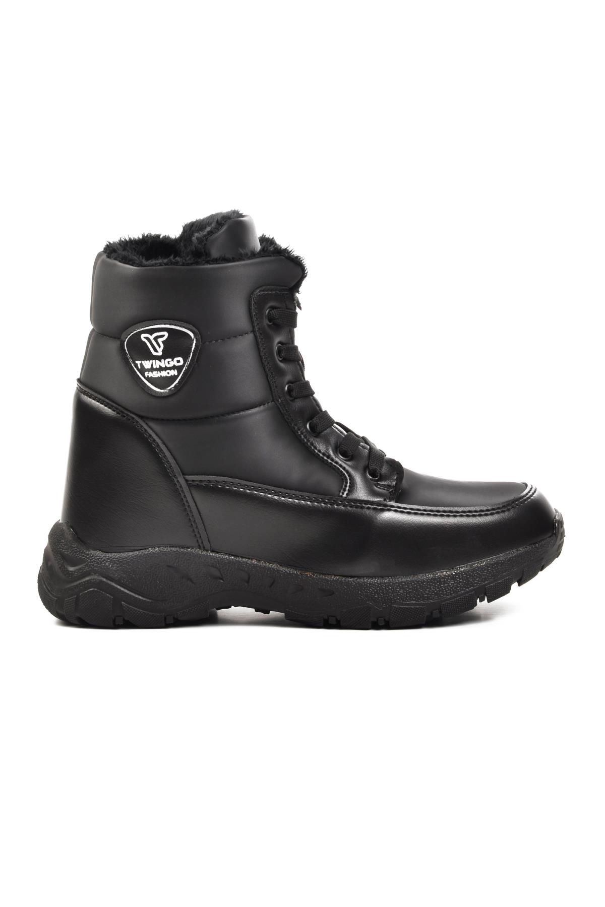 Parse Siyah-Zümrüt İçi Kürklü Kadın Kar Botu Fiyatları | Flo