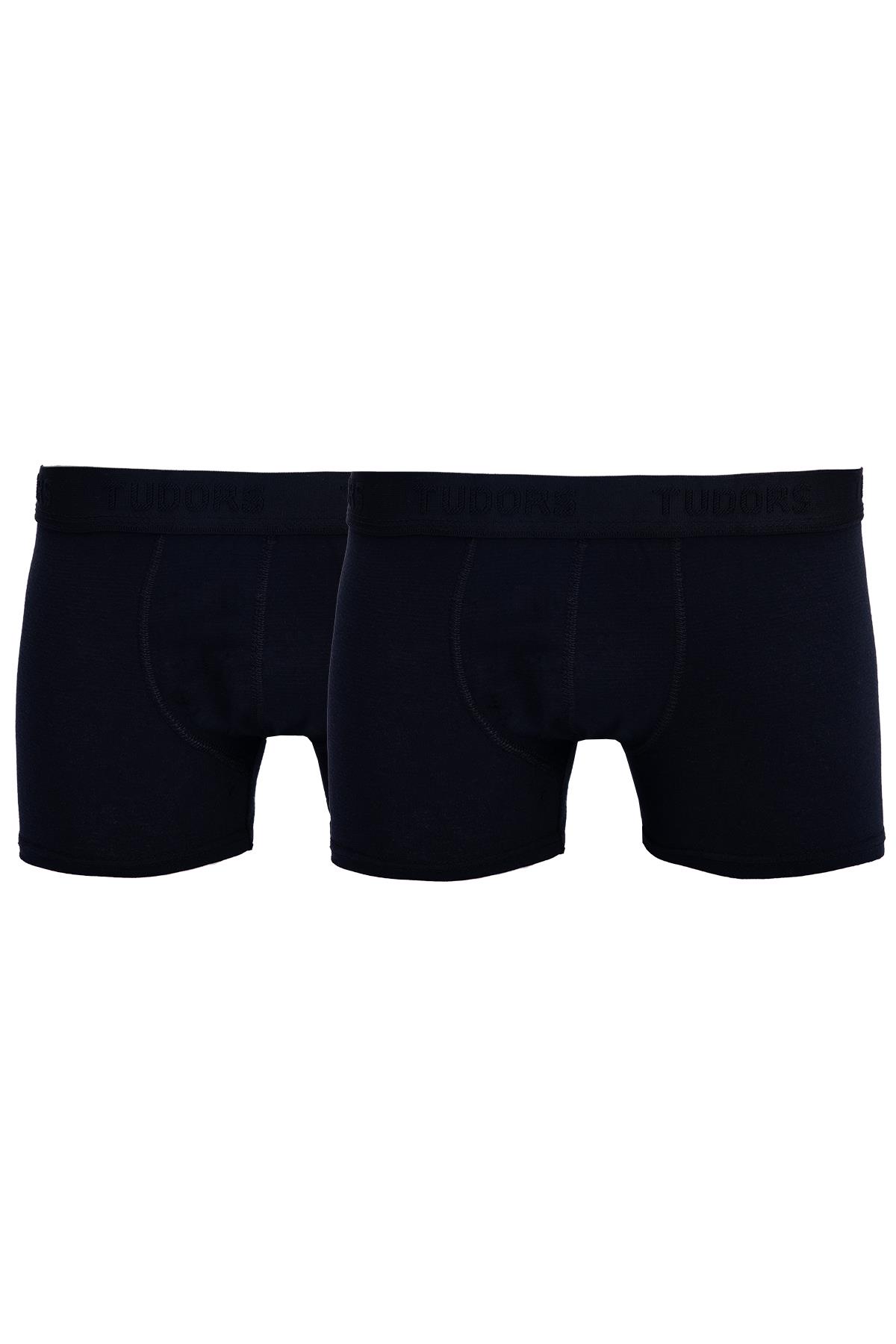 Erkek 2'li Siyah Boxer Fiyatları | Flo