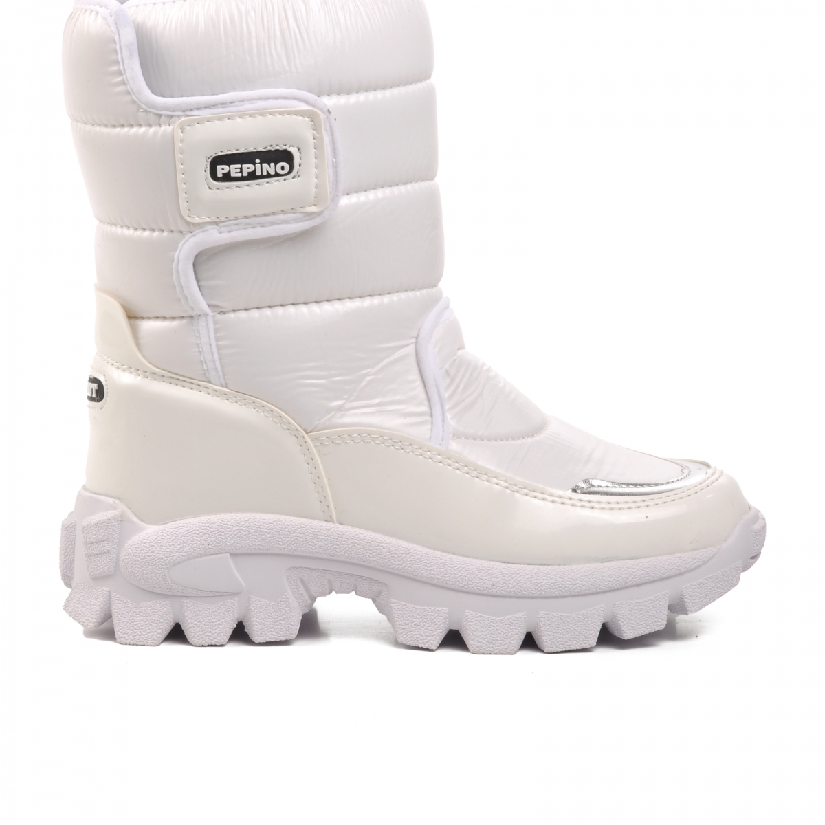 1377-F Beyaz Rugan Çocuk Kar Botu Fiyatları | Flo