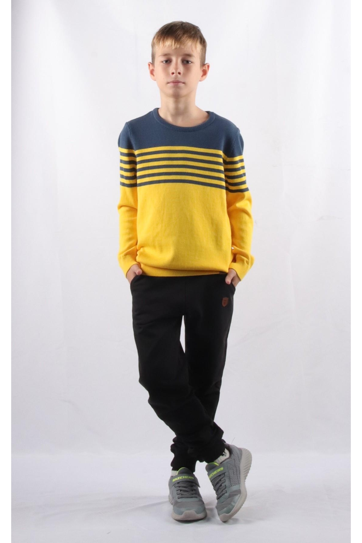 Alexander Gardi ALEXANDERGARDI BİSİKLET YAKA ÇOCUK TRİKO KAZAK (C23 ...