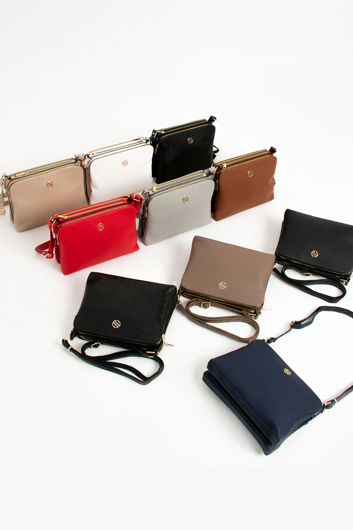 SN 1329 RAVEN KADIN OMUZ ÇANTASI KROKO-SİYAH Fiyatları | Flo