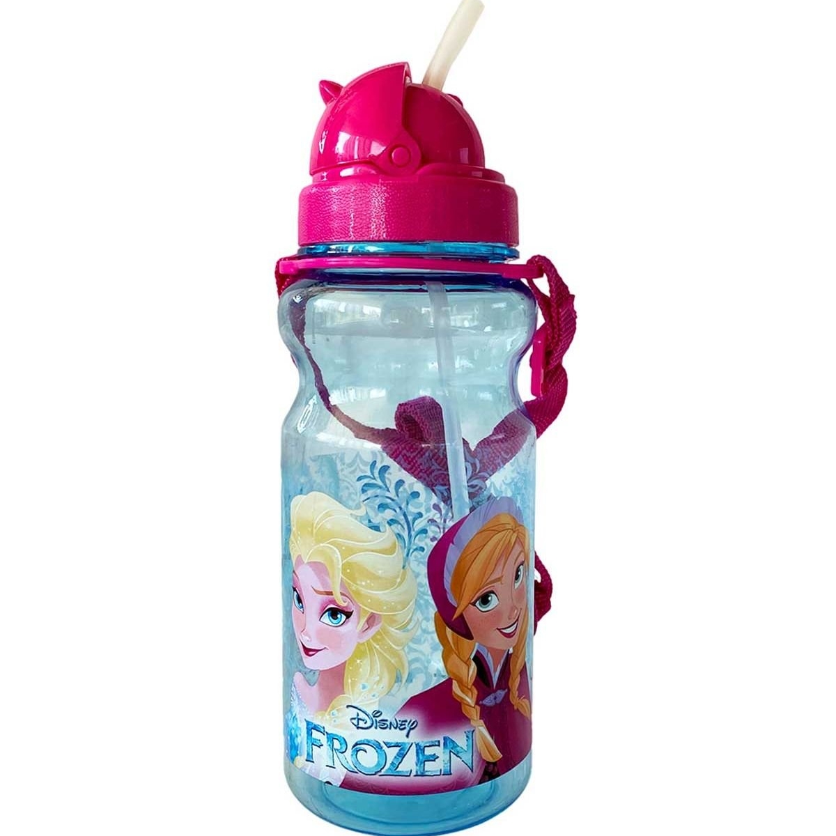 Frozen Renkli Kız Çocuk Şeffaf Matara 97830-1 201110750 | Flo