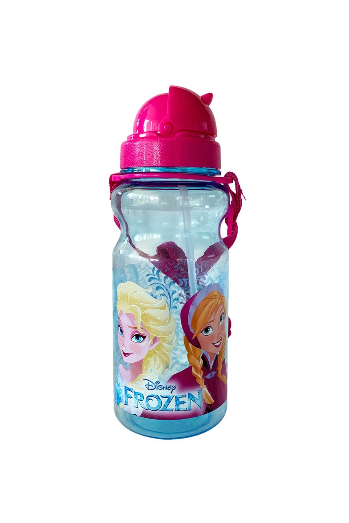 Frozen Renkli Kız Çocuk Şeffaf Matara 97830-1 201110750 | Flo