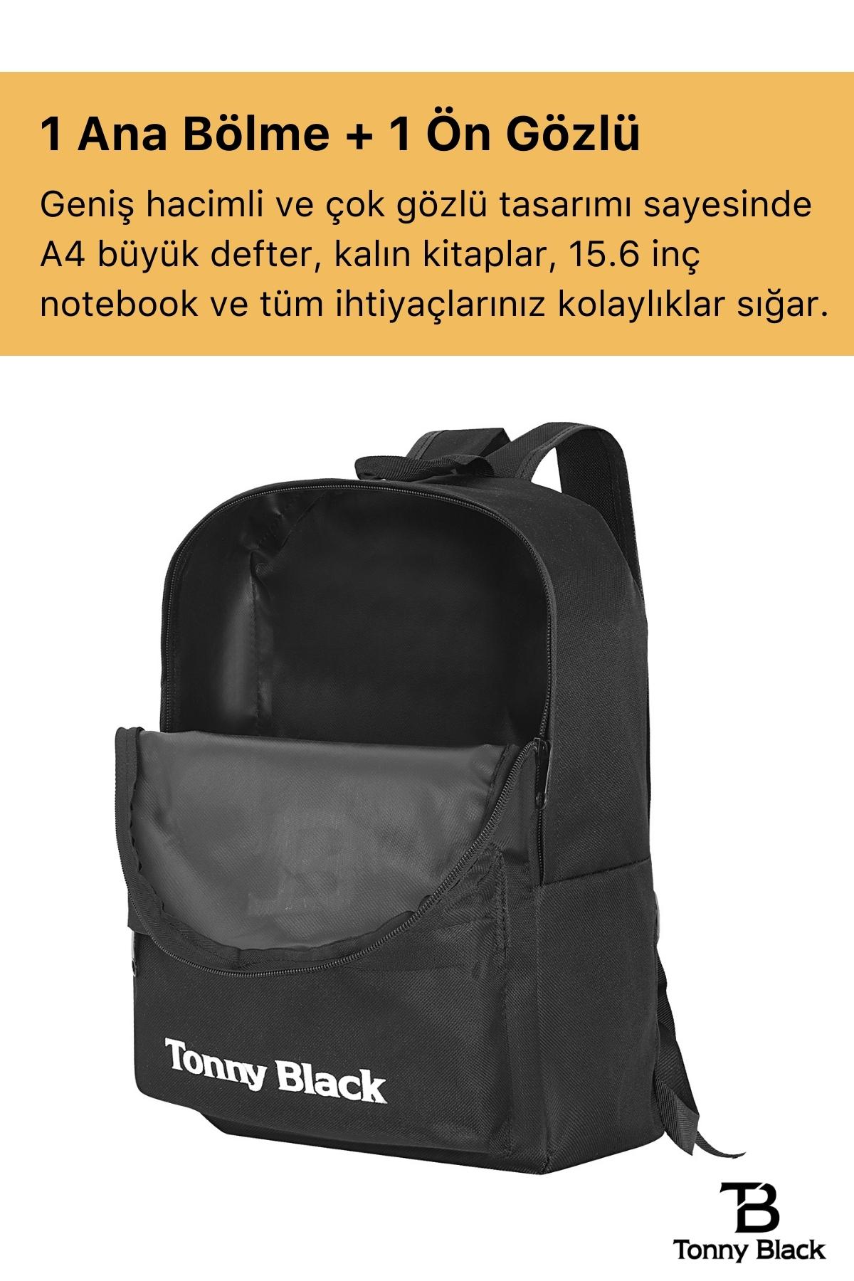 Tonny Black Orijinal Unisex Yeni Sezon Su Geçirmez Spor Kurs Laptop ...