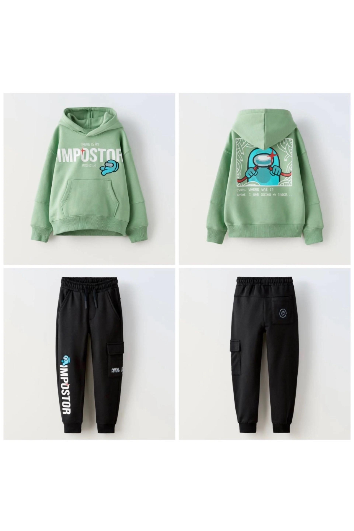 Sea Bubbles TR Among Us Çocuk Eşofman Takım 201124235 | Flo