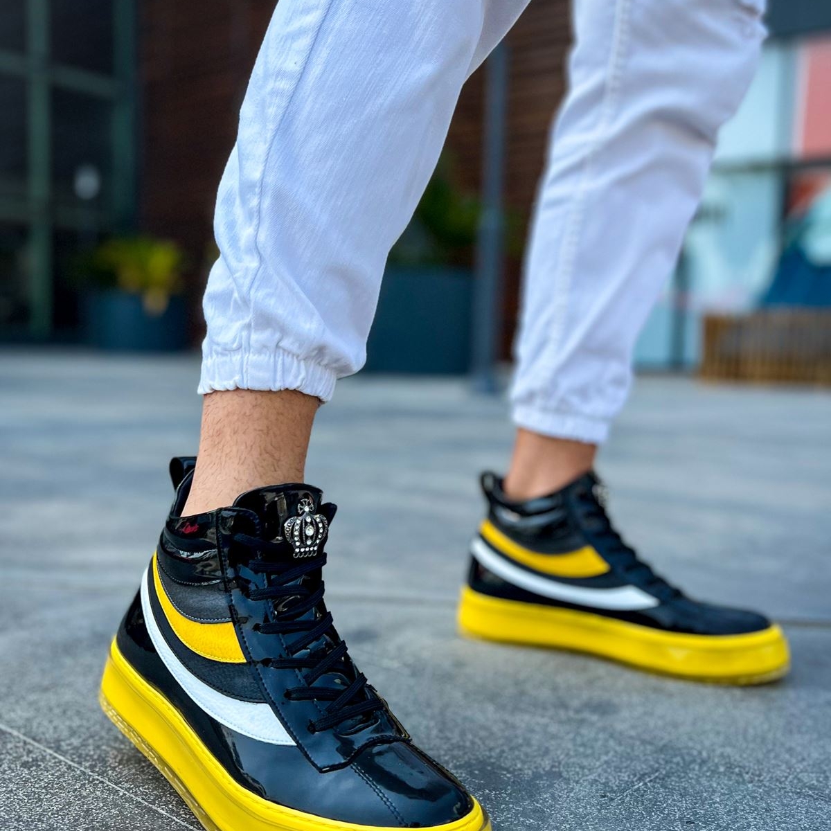 CH973 Majesty SRT Erkek Bot SARI Fiyatları | Flo