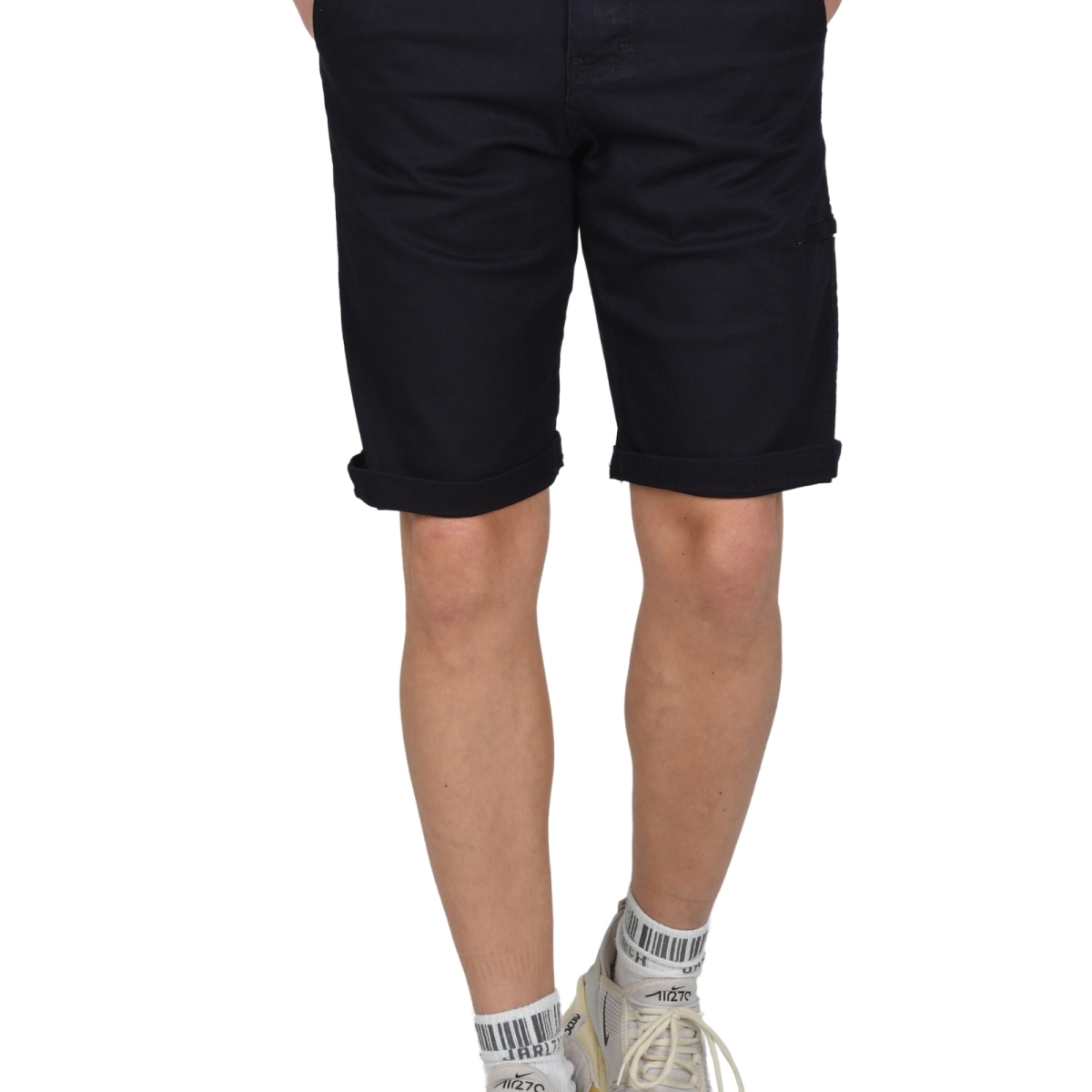 DeepSEA Erkek Lacivert Yeni Sezon Yan Cep Fermuarlı Slim Fit Kargo Şort ...