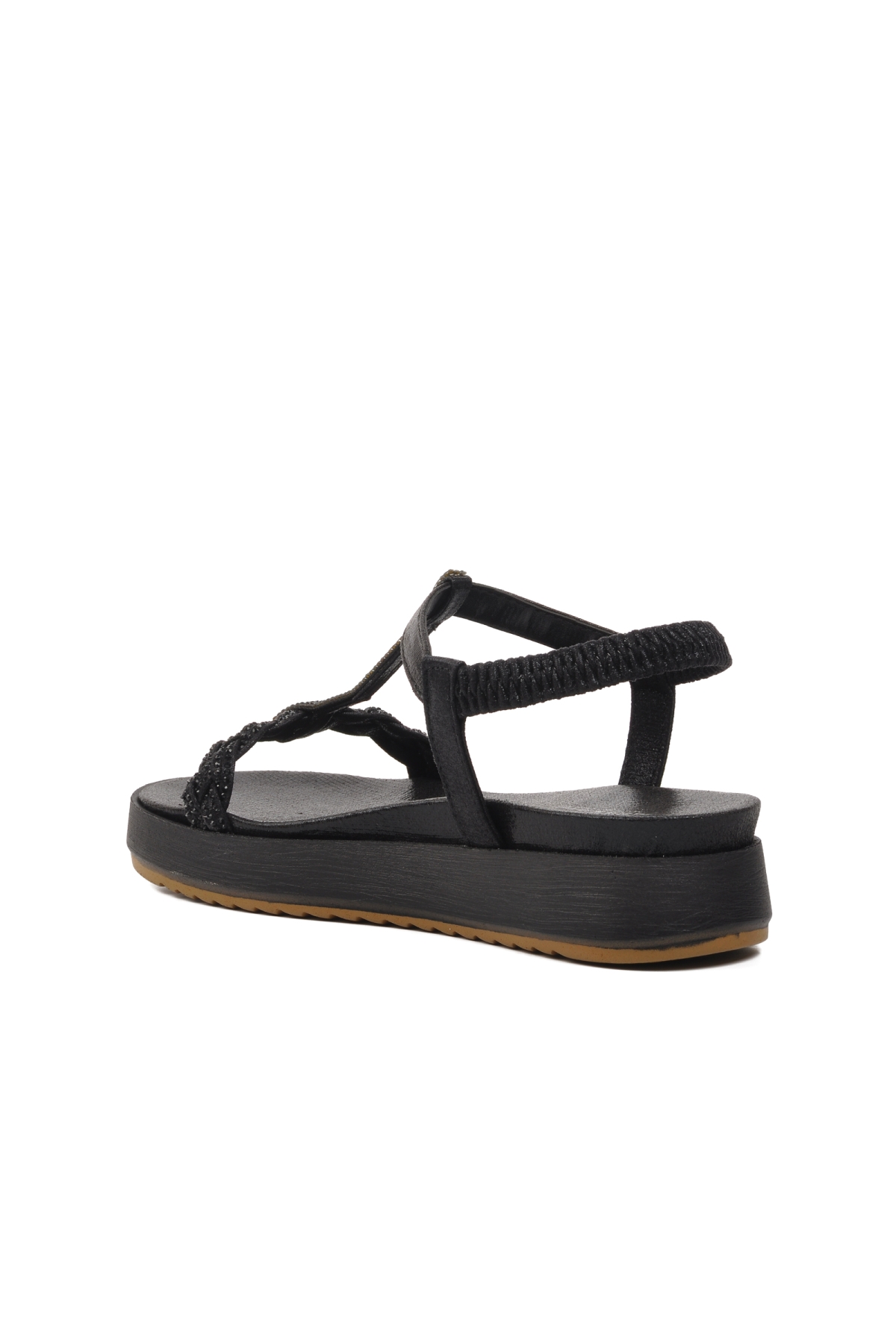 286053 Siyah Kadın Sandalet Fiyatları | Flo