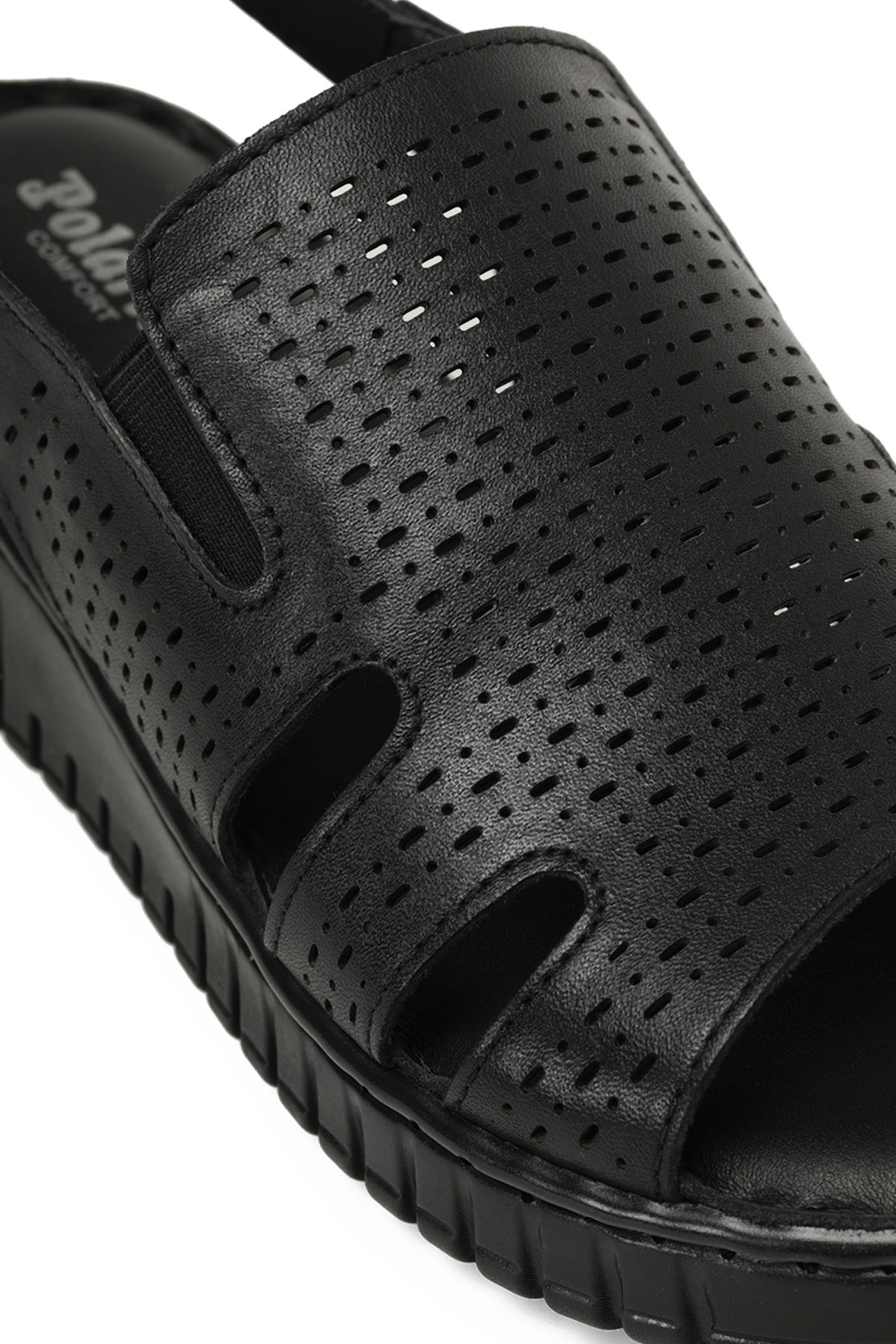 166225.Z4FX Siyah Kadın Comfort Sandalet Fiyatları | Flo