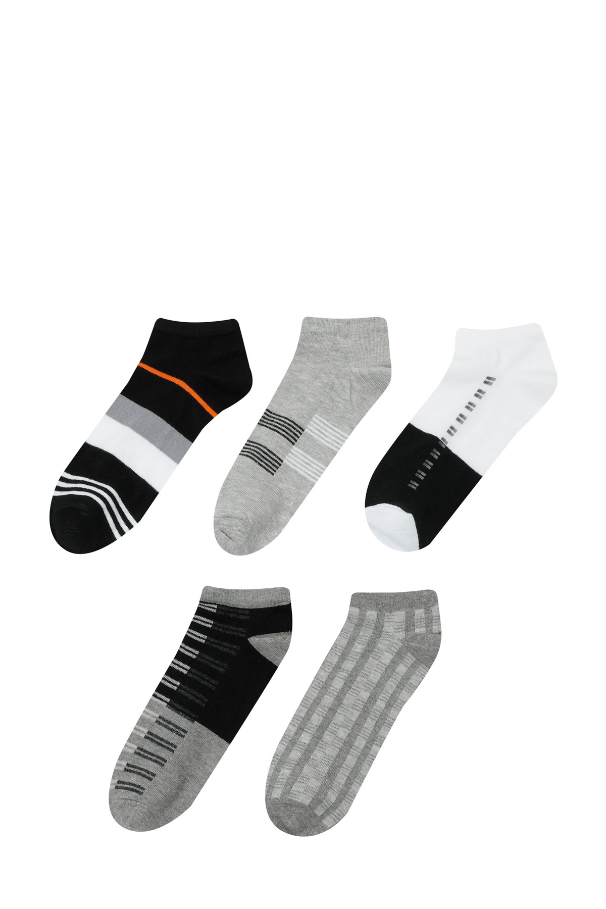 SEMBOL 5 LI PTK-M 4FX Siyah Erkek 5'li Patik Çorap Fiyatları | Flo