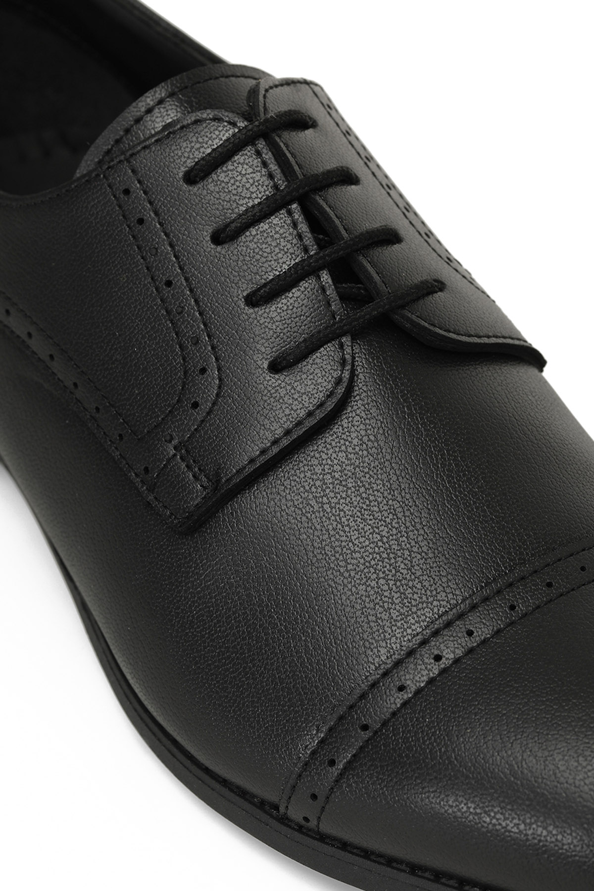 358357.M P 4PR Siyah Erkek Klasik Ayakkabı Fiyatları | Flo