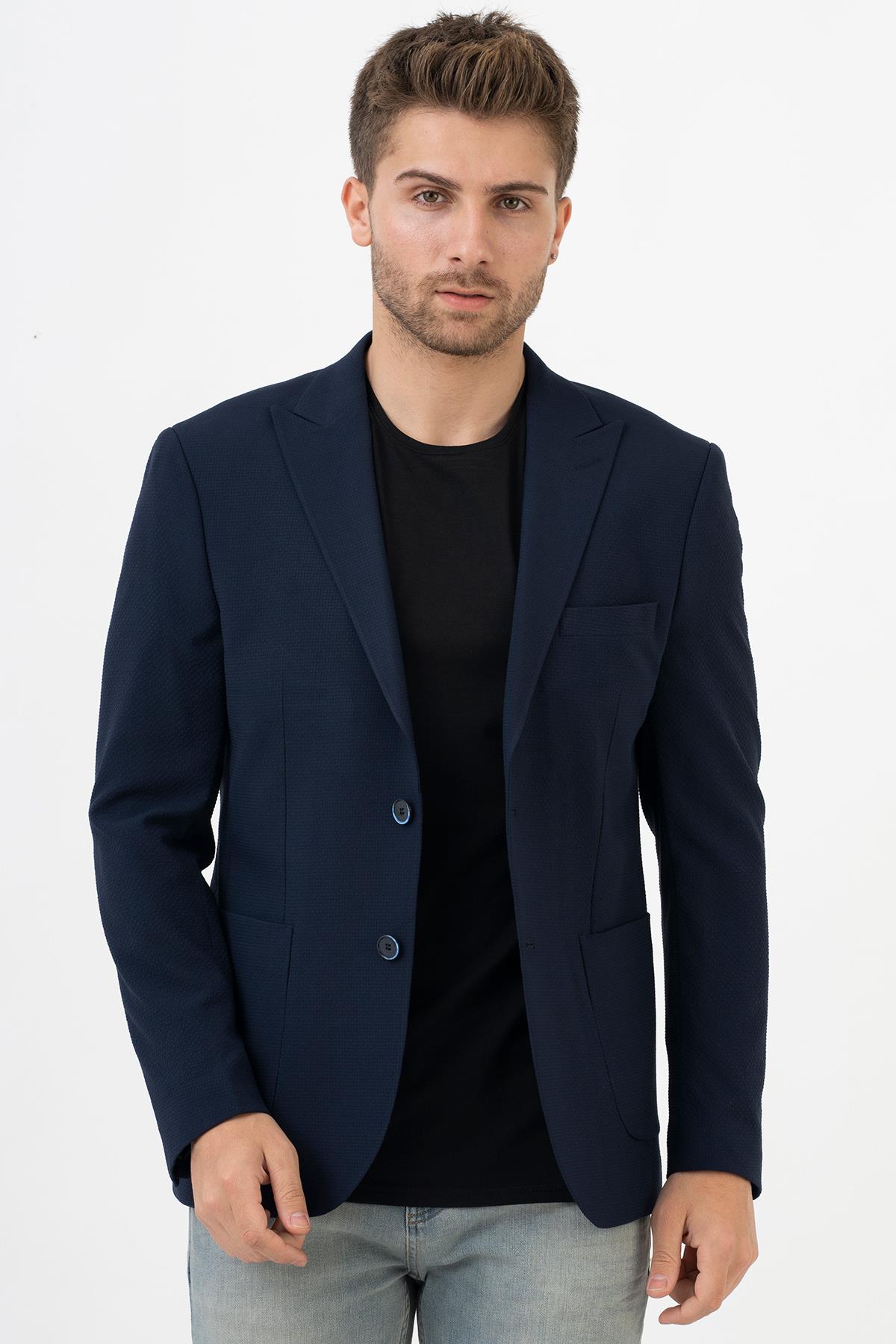 Ciudad Juárez C188 Regular Fit 6 Drop Likralı Ceket Laci Fiyatları | Flo