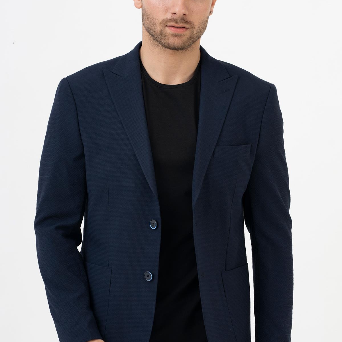 Ciudad Juárez C188 Regular Fit 6 Drop Likralı Ceket Laci Fiyatları | Flo