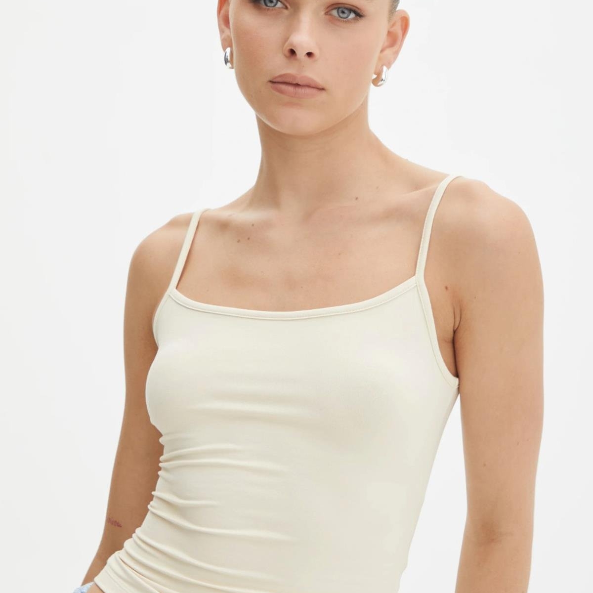 Ekru Askılı Basic Kadın Atlet MG2094 Fiyatları | Flo