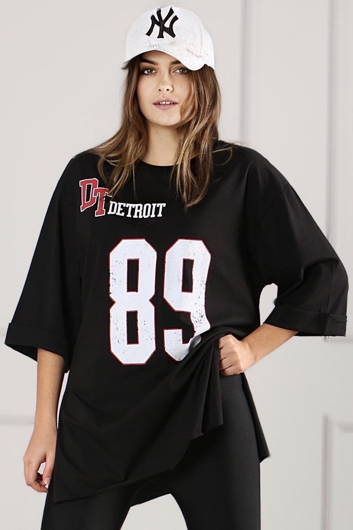 Mad Girls Siyah Baskılı Tişört MG990 Fiyatları | Flo