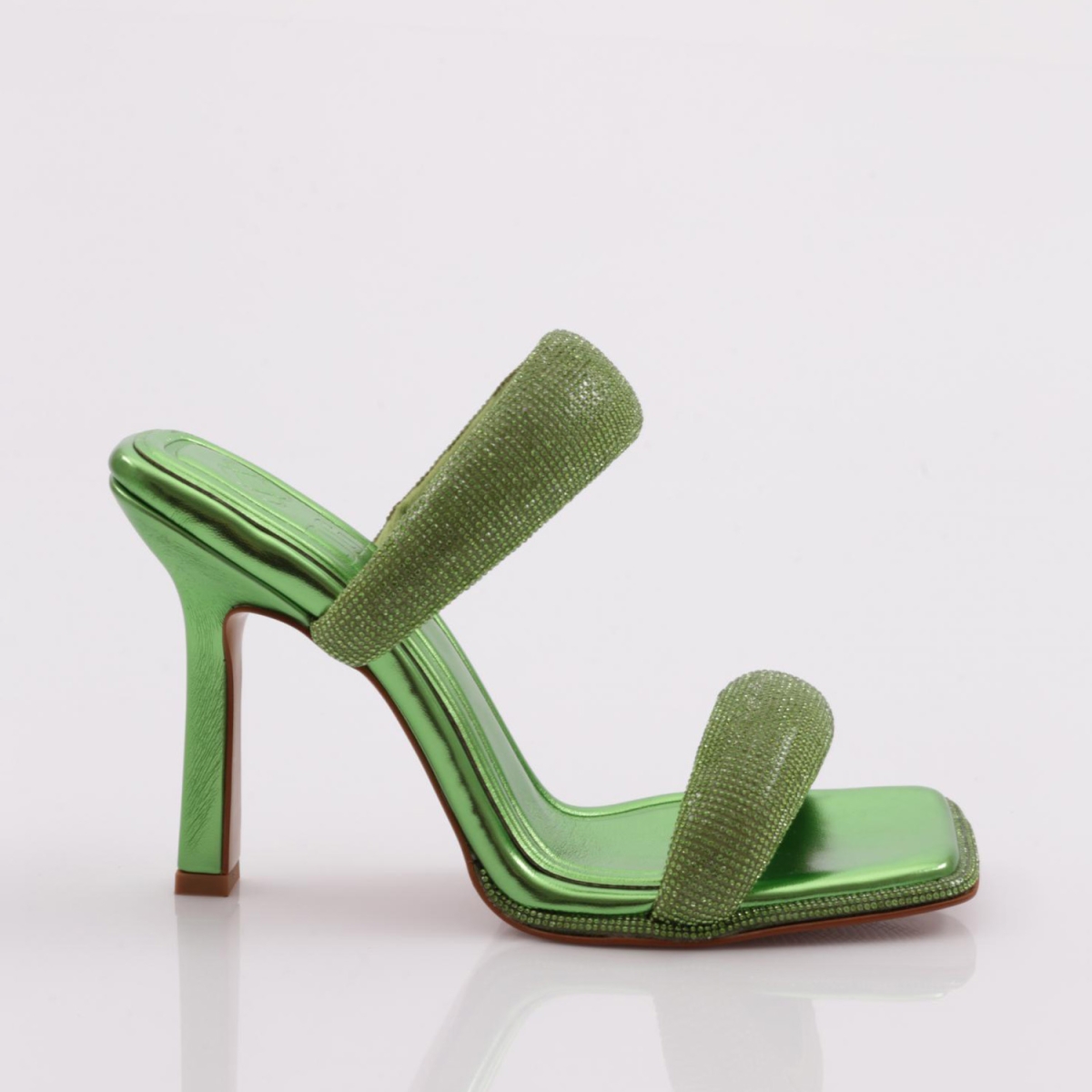 2027 Kadin Kalin Silver Taş Bantli Topuklu Terlik Fiyatları | Flo