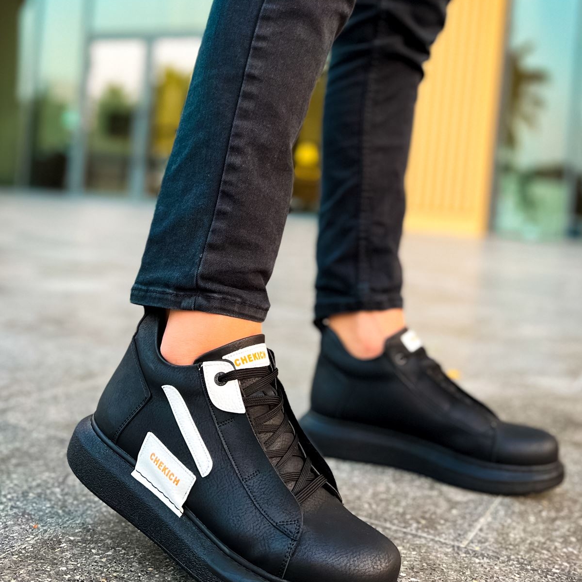 CH131 GST Frogner Erkek Bot SIYAH/BEYAZ Fiyatları | Flo