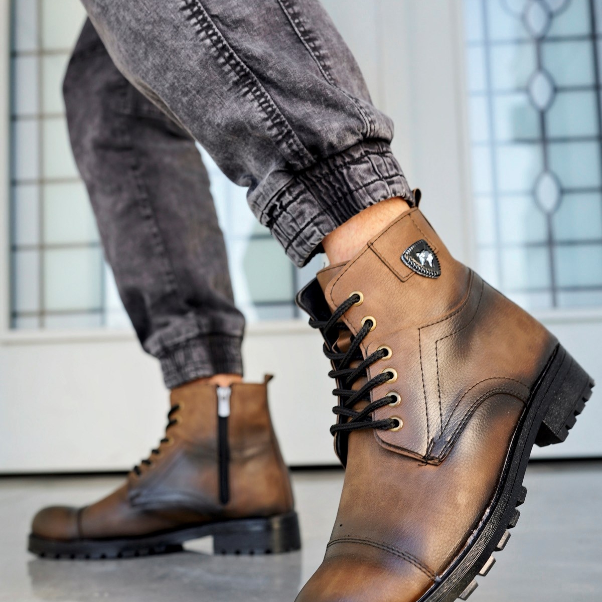 Thomas Açık Kahve Garantili Su & Soğuk Geçirmez Kışlık Fermuarlı Bot ...