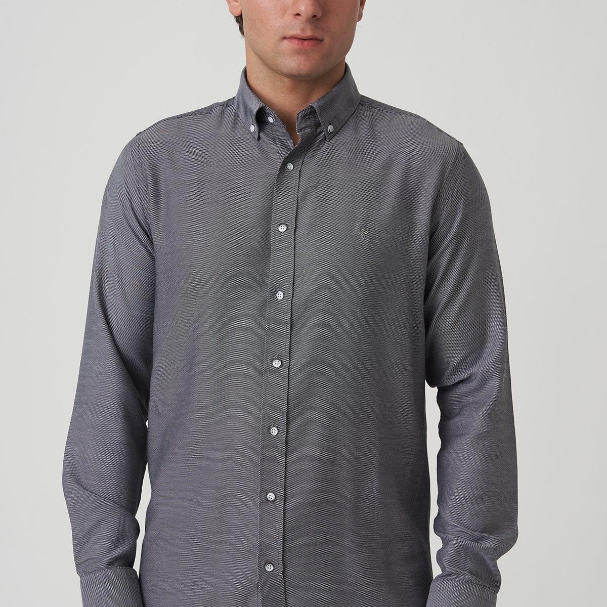 Agualva-Cacém G2502 Slim Fit Gömlek Desenli Fiyatları | Flo