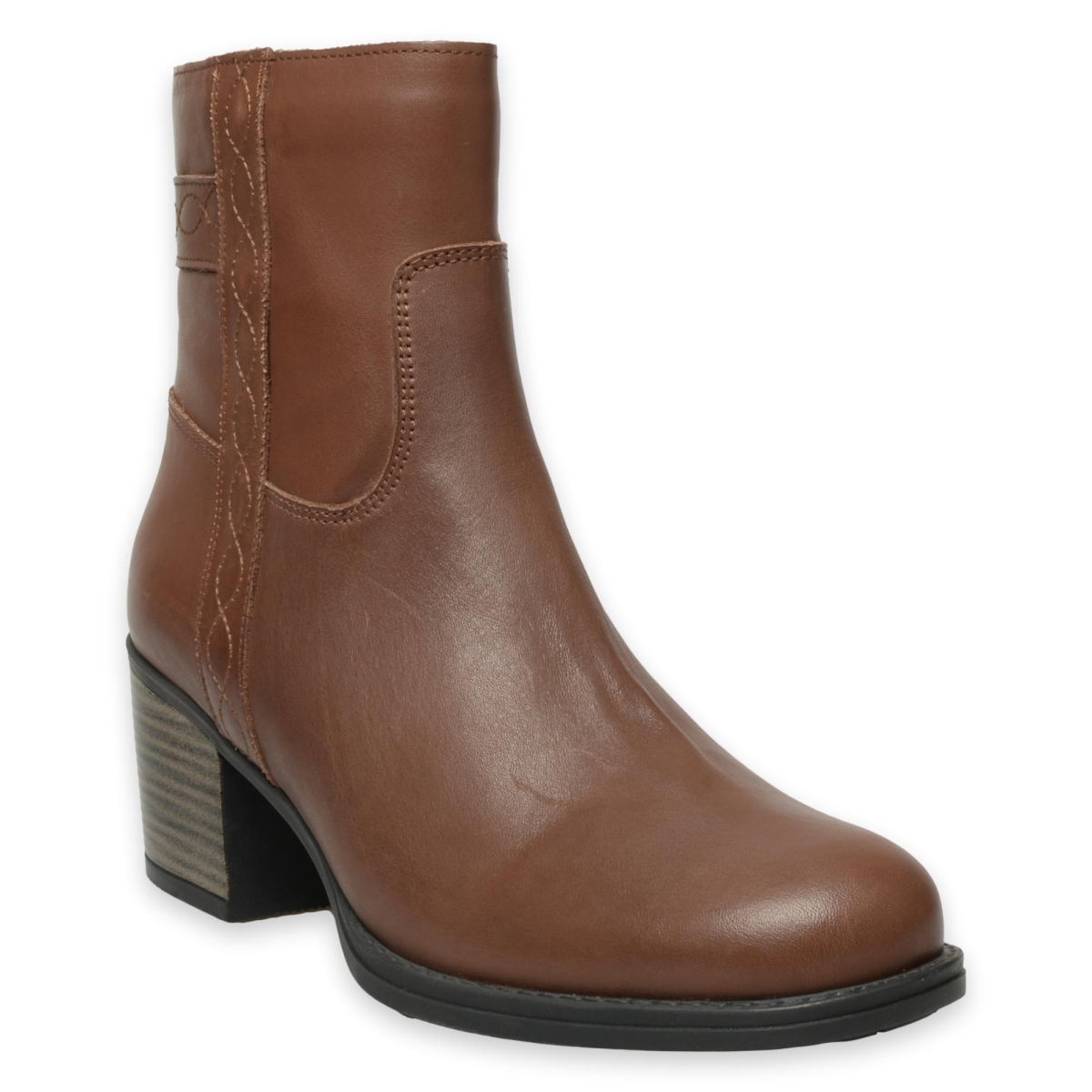 D24Kb-4555 Topuklu Kahverengi Kadın Bot Fiyatları | Flo