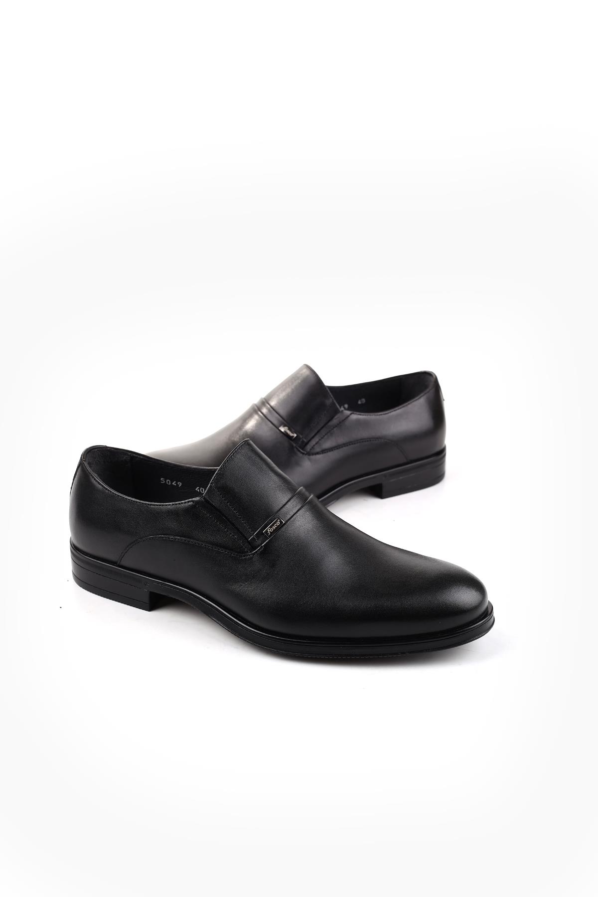 5049-3 Erkek Hakiki Deri Bağcıksız Klasik Ayakkabı Fiyatları | Flo