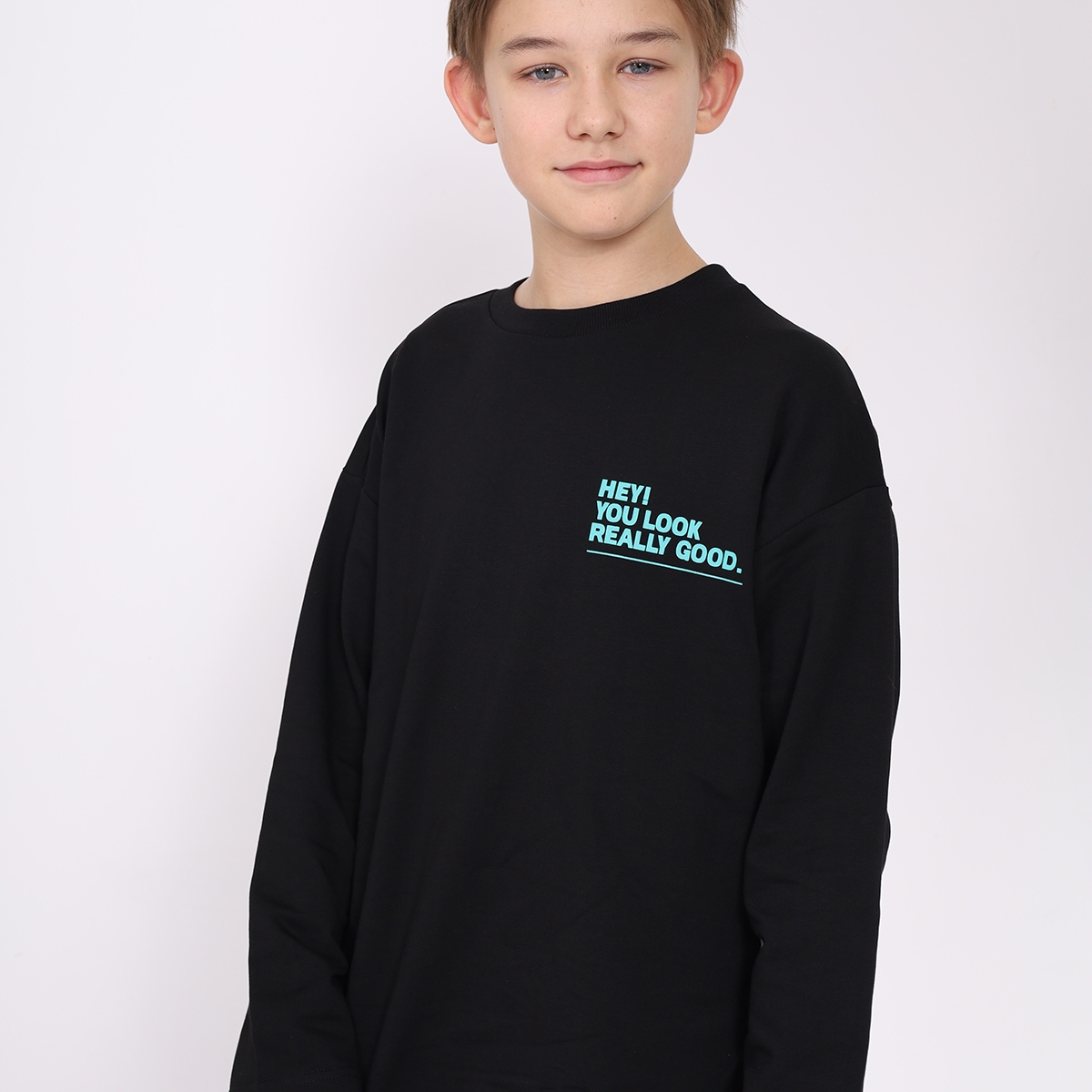 Toontoy Erkek Çocuk Hey You Look Baskılı Sweatshirt Fiyatları | Flo