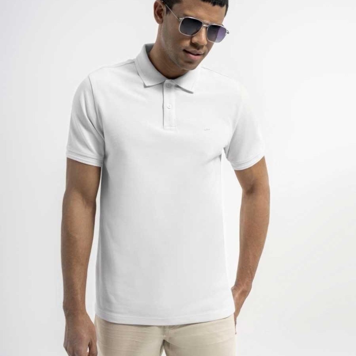 Polo Yaka Kısa Kol Erkek T-Shirt LF2035136 Fiyatları | Flo