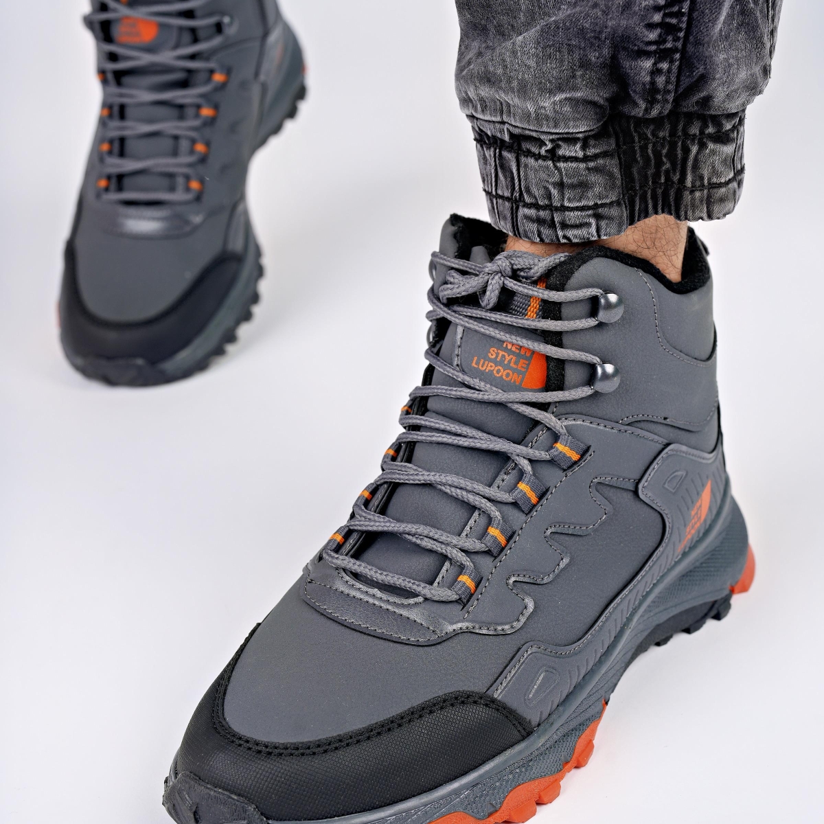 İZLAND Unisex Garantili Trekking Outdoor Bağcıklı Yandan Fermuarlı ...