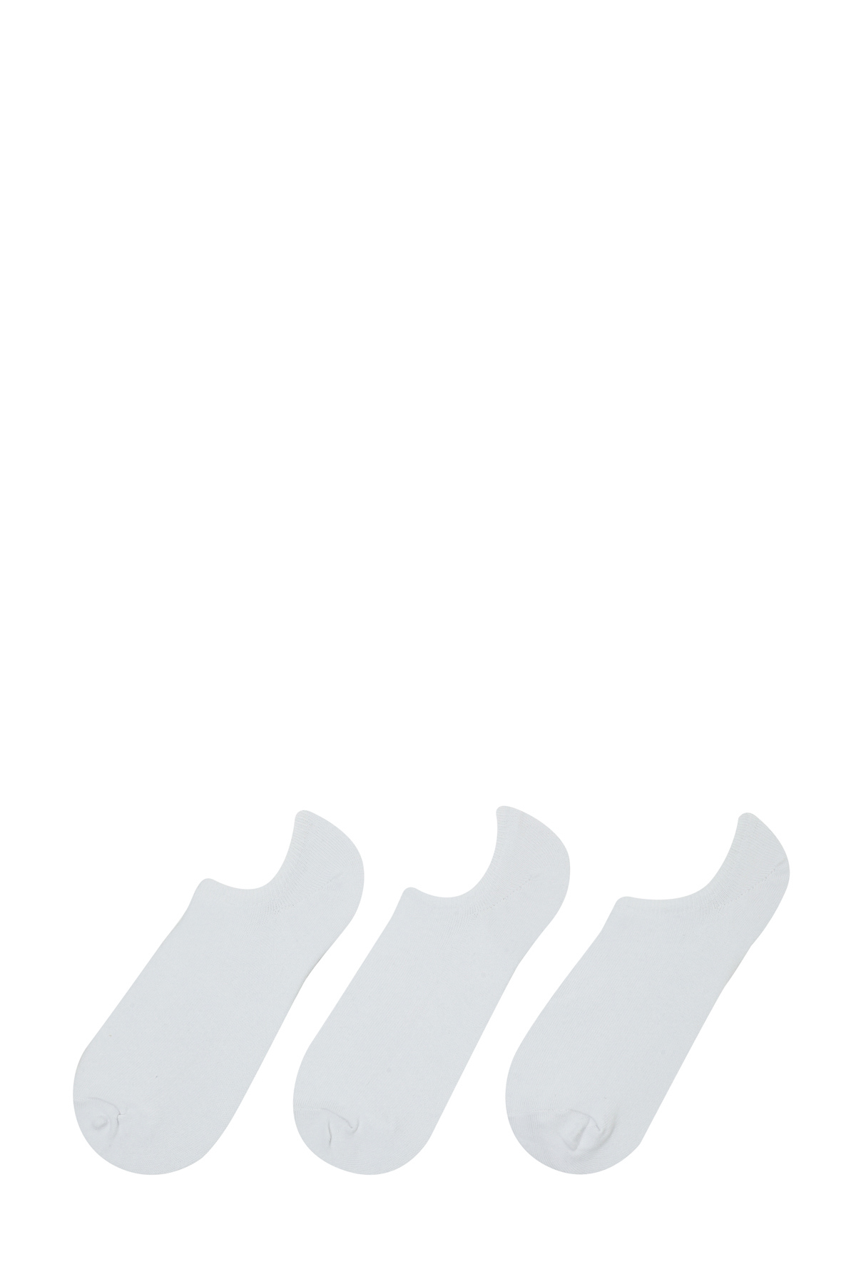 BASIC SNKR 3LU PTK-M 5FX Beyaz Erkek 3'lü Patik Çorap Fiyatları | Flo