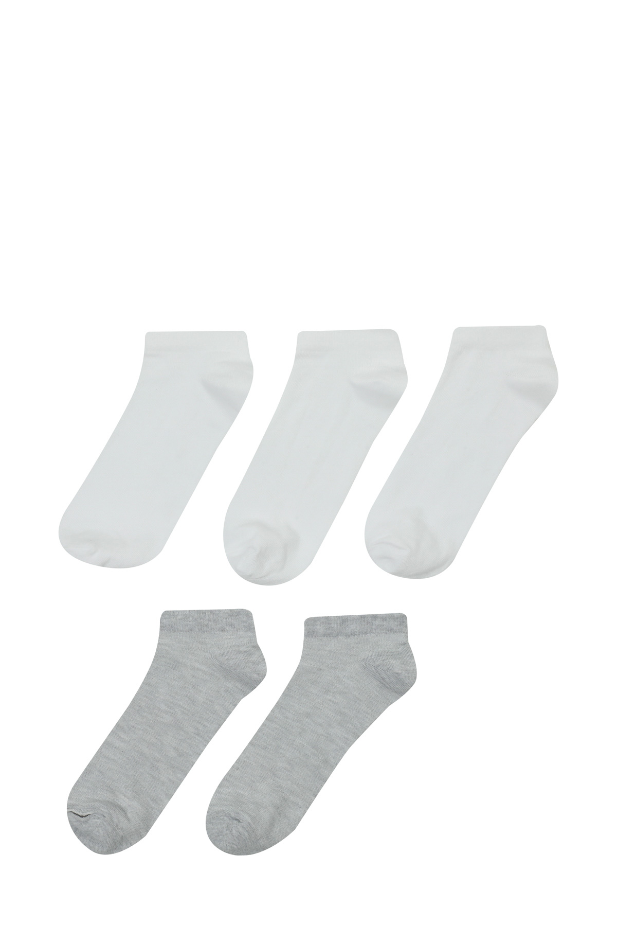 BASIC 5LI PTK-M 5FX Beyaz Erkek 5'li Patik Çorap Fiyatları | Flo