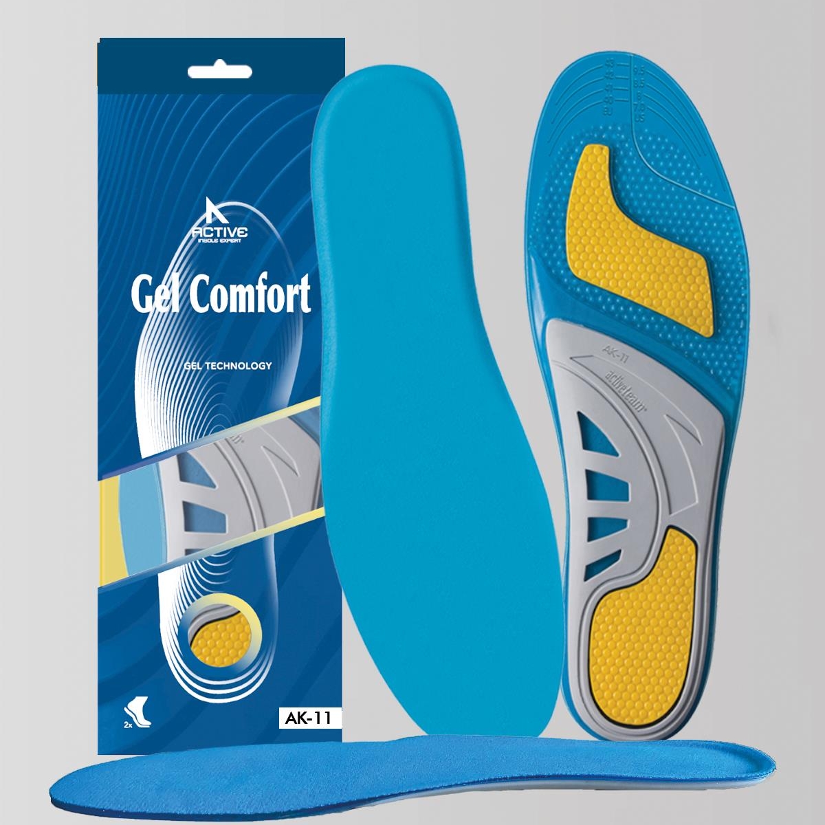 GC11 | Yumuşak Jel Spor Ayakkabı Tabanı, Şok Emici, Ark Destekli ...