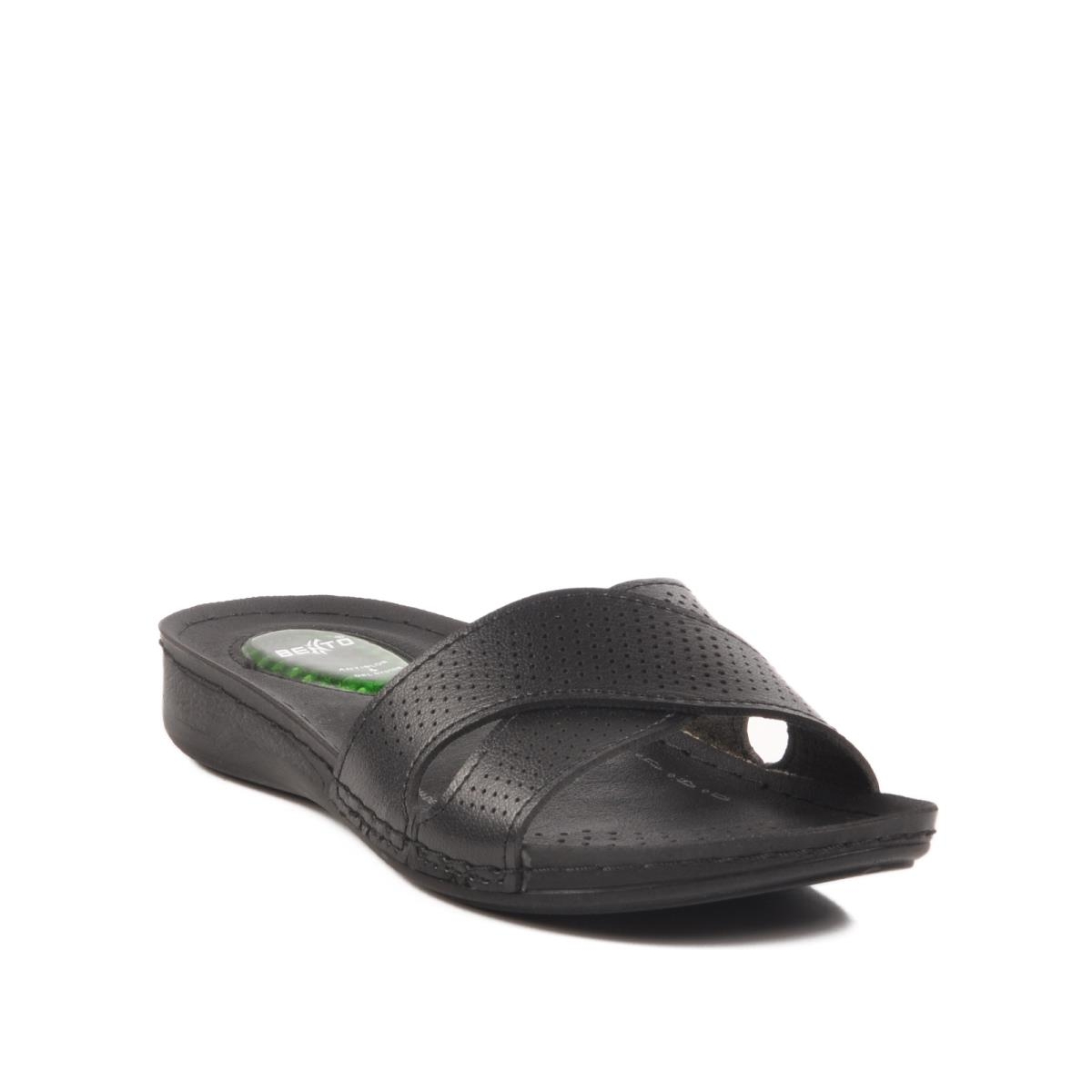 Siyah jel Tabanlı Kadın Terlik Bento 6806 Z Fiyatları | Flo
