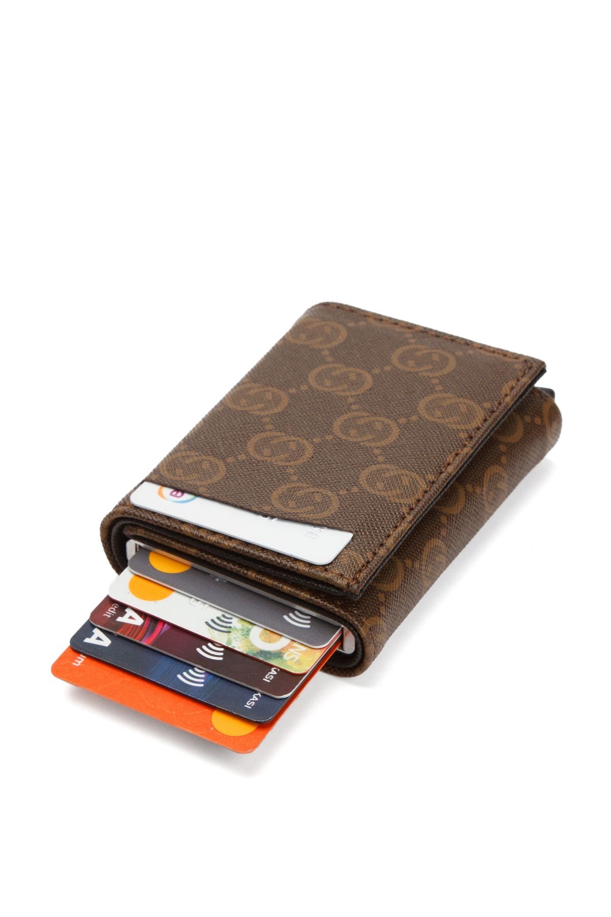 Erkek Mekanizmalı Kartlık ve Cüzdan new241 - Taba Fiyatları | Flo