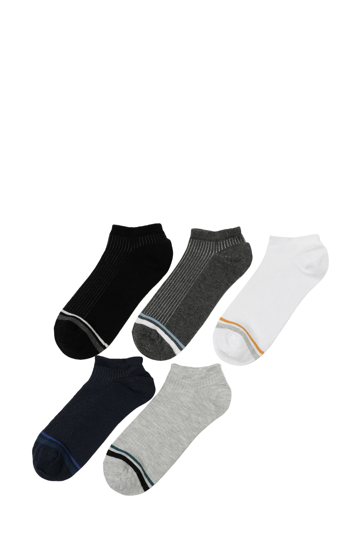 STRIA 5LI PTK-M 5PR Çok Renkli Erkek 5'li Patik Çorap Fiyatları | Flo
